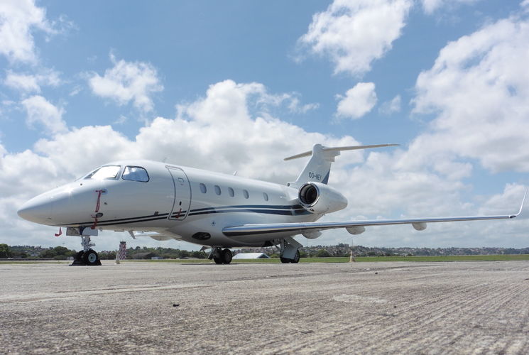 First Embraer Legacy 450 arrives in Antwerp | ASL Group Private Jet ...